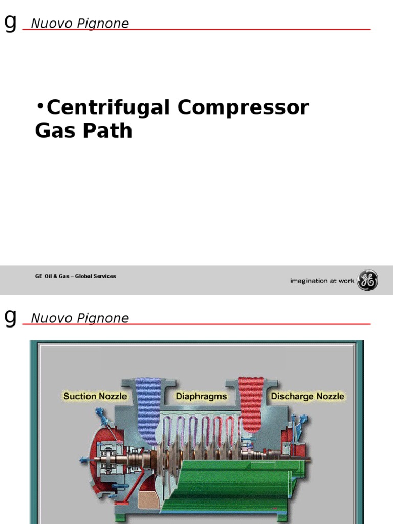 Centrifugal Compressor: Gas Path | PDF | Gas Compressor | Phases Of Matter