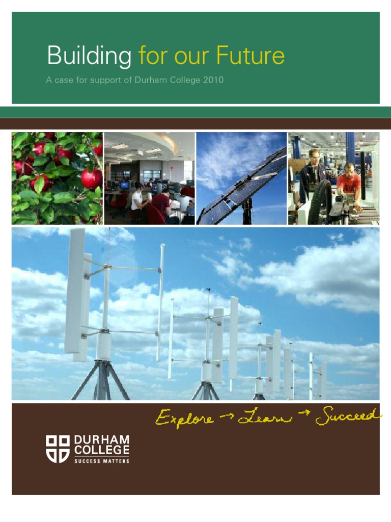 Support Durham College's Growth Initiatives | PDF | Sustainability | Foods