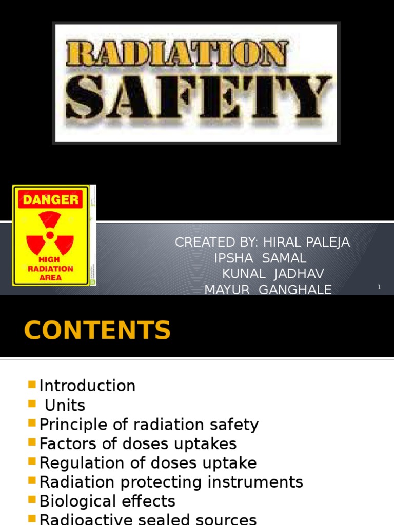Radiation Safety Guide | PDF | Radiation Protection | Ionizing Radiation
