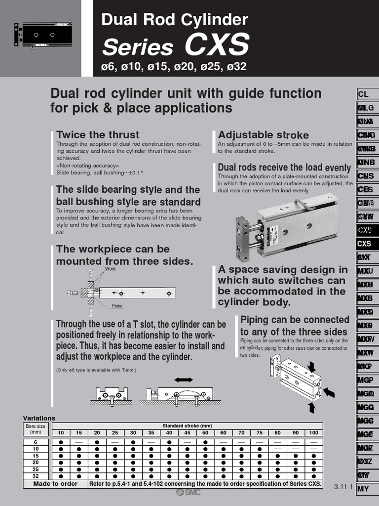 Series: Dual Rod Cylinder | PDF | Bipolar Junction Transistor | Steel
