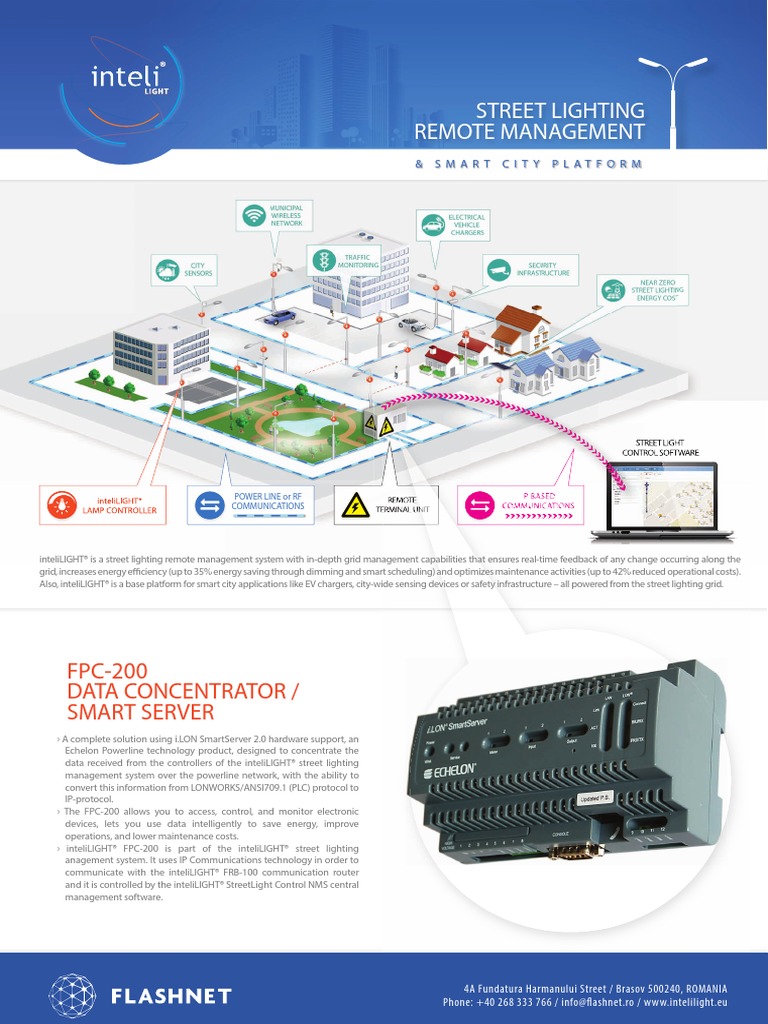 Intelilight - Fpc-220 Data Concentrator | PDF | Computer Network ...