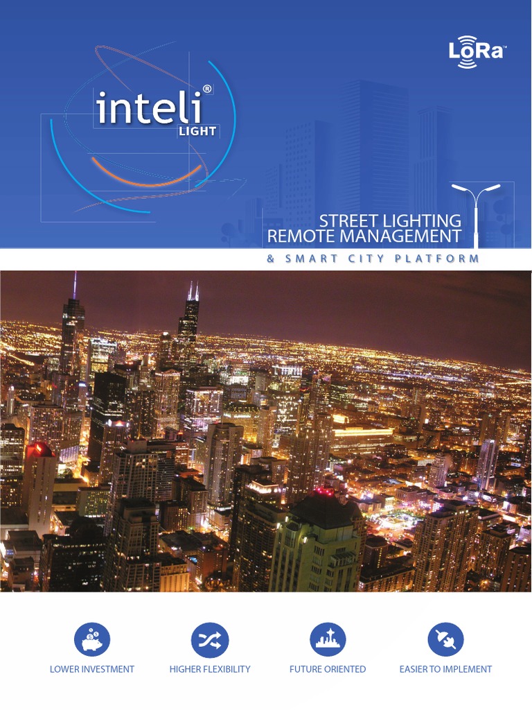 Brochure - inteliLIGHT® LoRa - Streetlight Remote Management | PDF