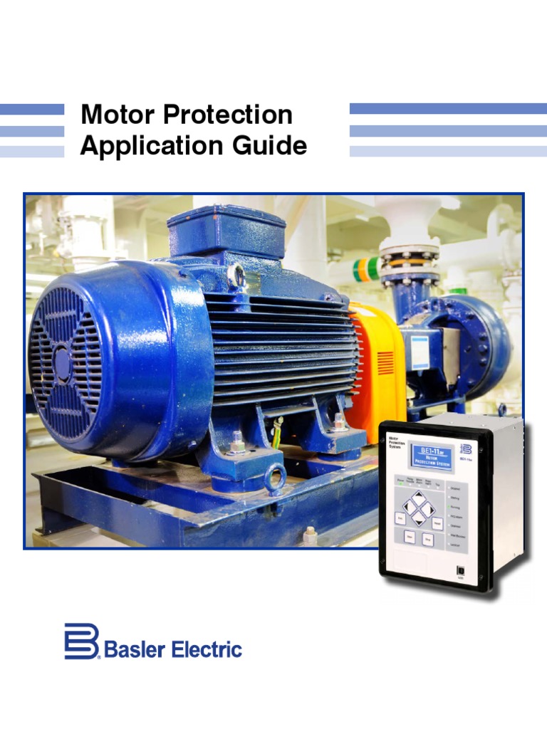 Motor Protection Application Guide | PDF | Relay | Transformer