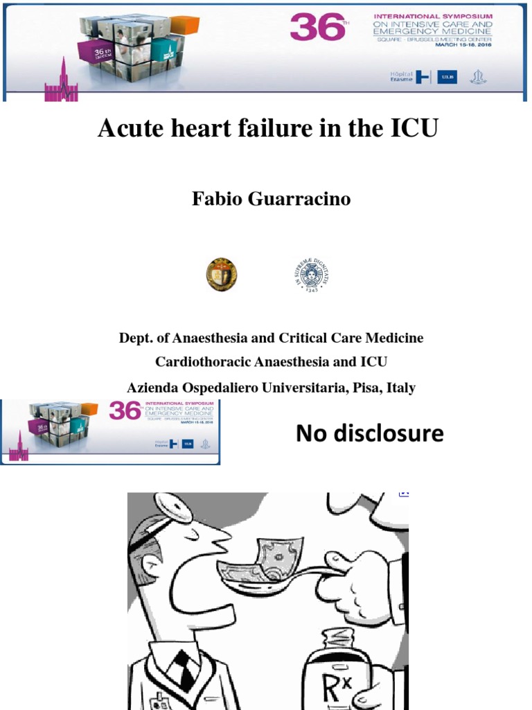 Acute Heart Failure Icu | PDF | Heart Failure | Intensive Care Medicine
