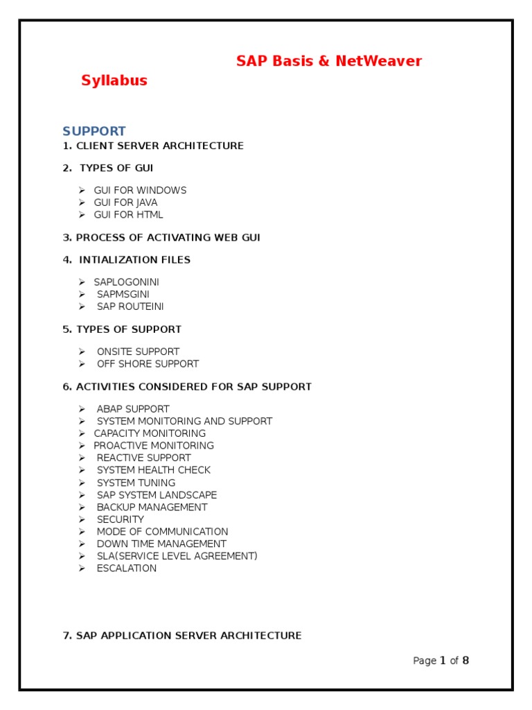A Comprehensive Guide to SAP Basis, NetWeaver, Security, Database Administration, and Solution ...