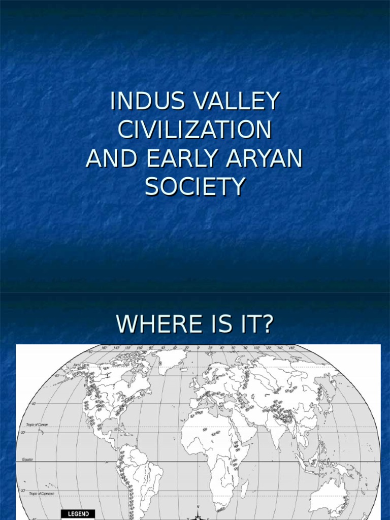 Indus Valley Civilization and Early Aryan Society | Download Free PDF ...
