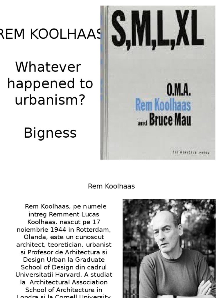 Rem Koolhaas | PDF