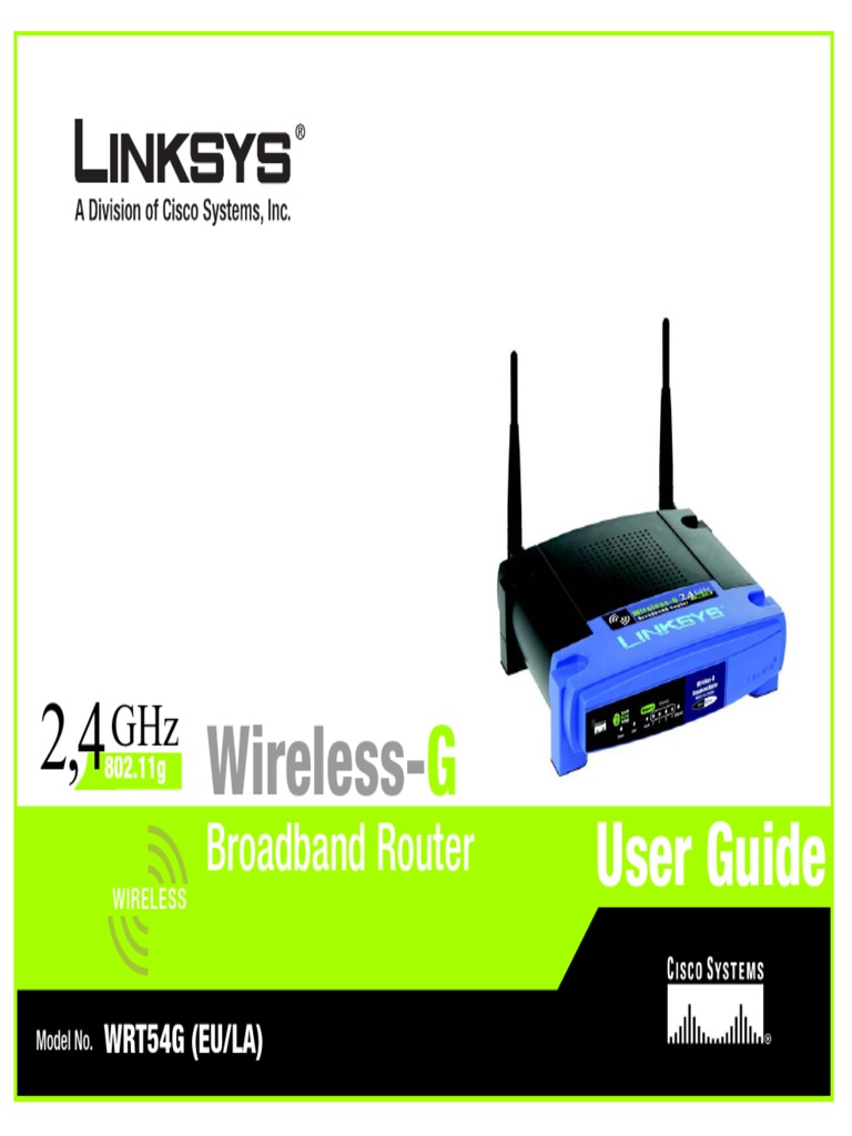 WRT54G-2 2 | PDF | Wireless Lan | Computer Network