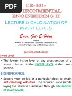 Lecture 5-Calculation of Invert Levels: Significance | PDF | Sanitary ...