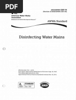 Hydrostatic Testing Awwa 600 | PDF | Pressure | Litre