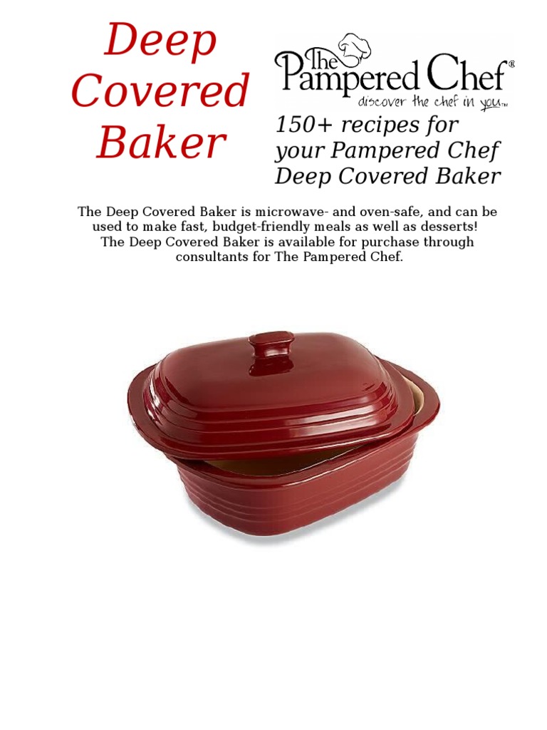 150 Deep Covered Baker Recipes | PDF | Sausage | Roasting