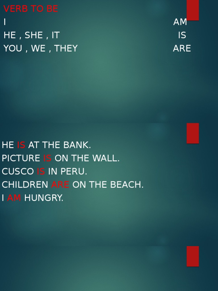 I Am He, She, It Is You, We, They Are | PDF