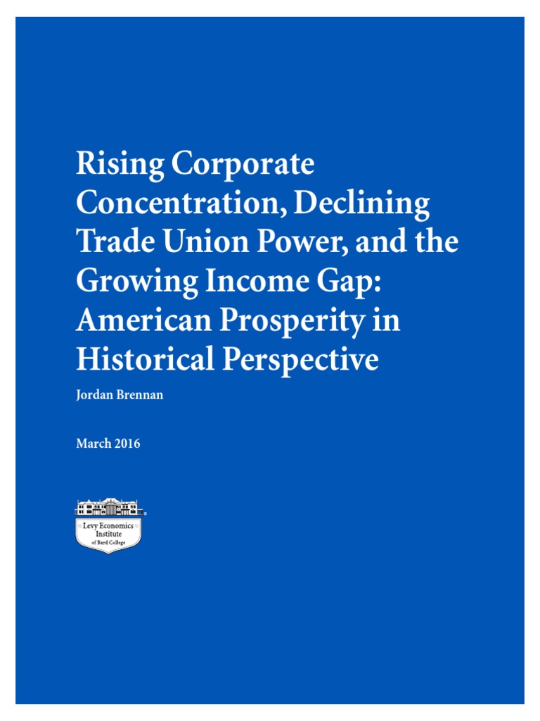 Trade Union Power | PDF | Economic Inequality | Discrimination & Race ...