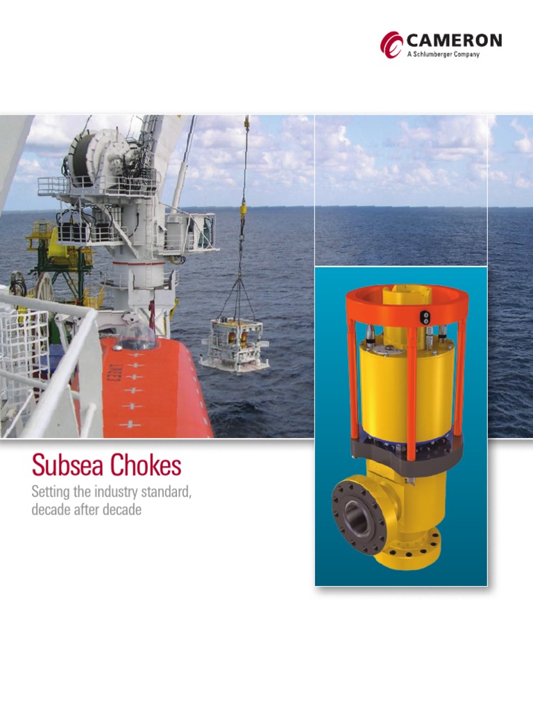 Subsea Chokes Brochure | PDF | Subsea (Technology) | Valve