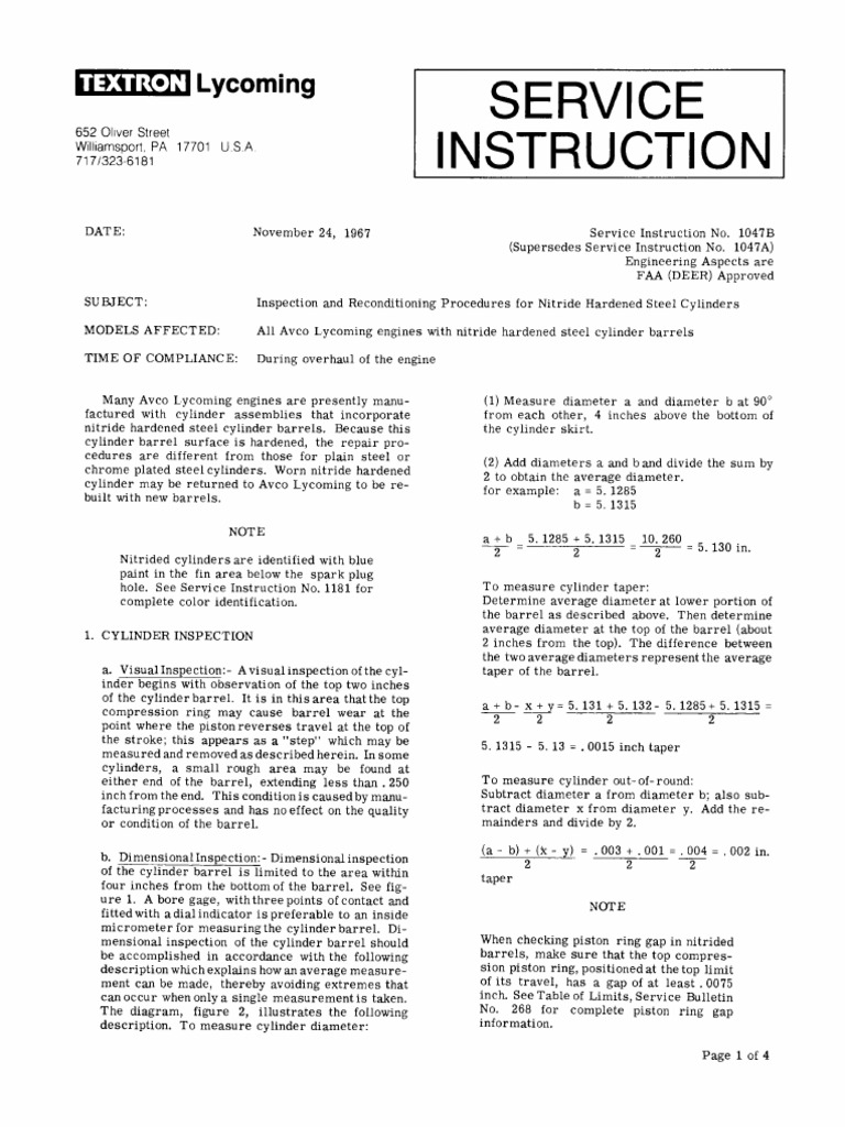 Inspection and Reconditioning Procedures For Nitride Hardened Steel ...
