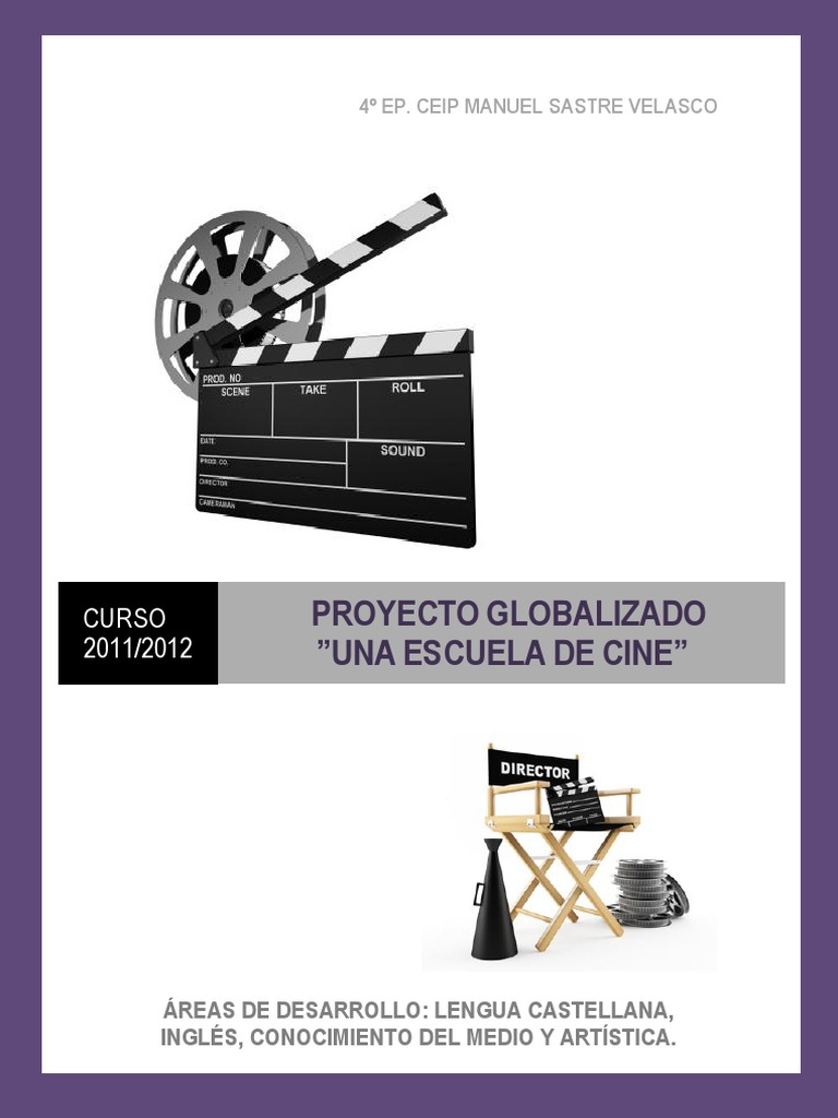 Programacic3b3n Del Proyecto Cine | Plan de estudios | Aprendizaje ...