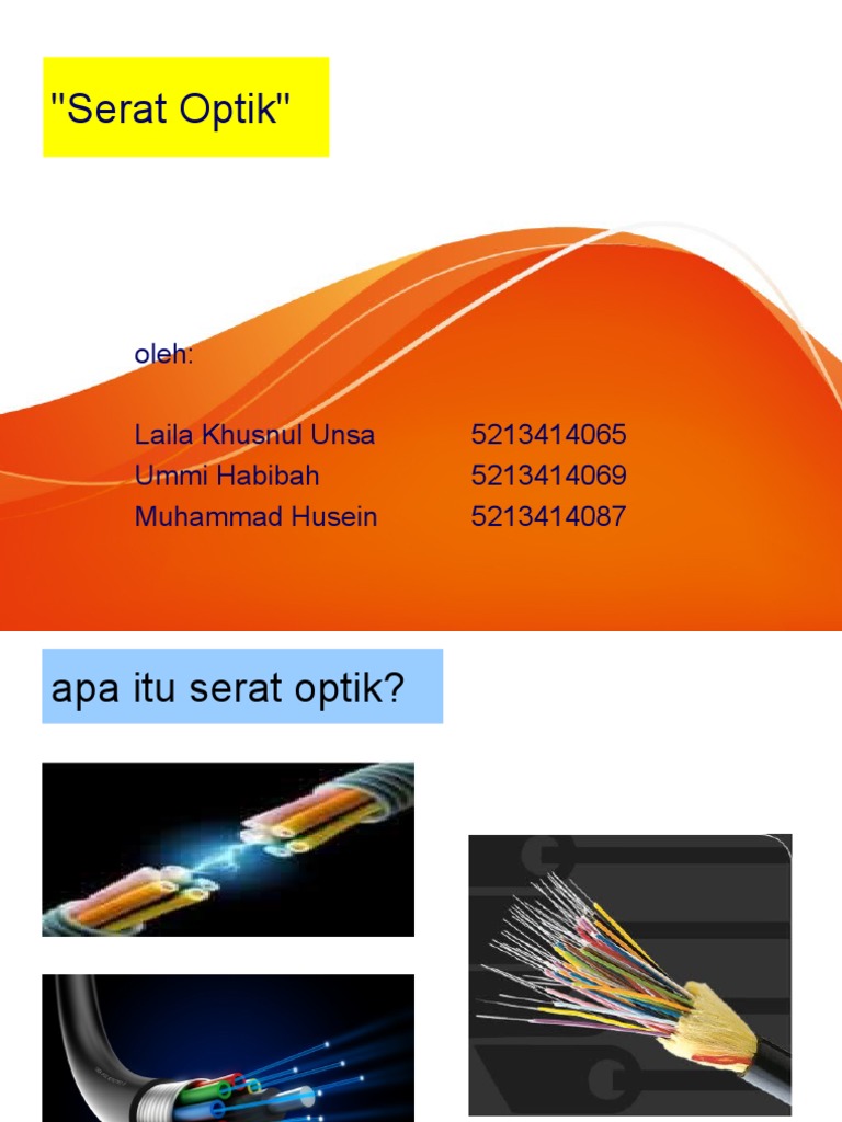 Serat Optik Fismod | PDF