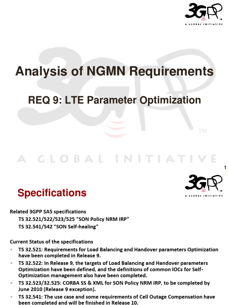 Lte Parameter Optimization Pdf Mathematical Optimization Systems Engineering