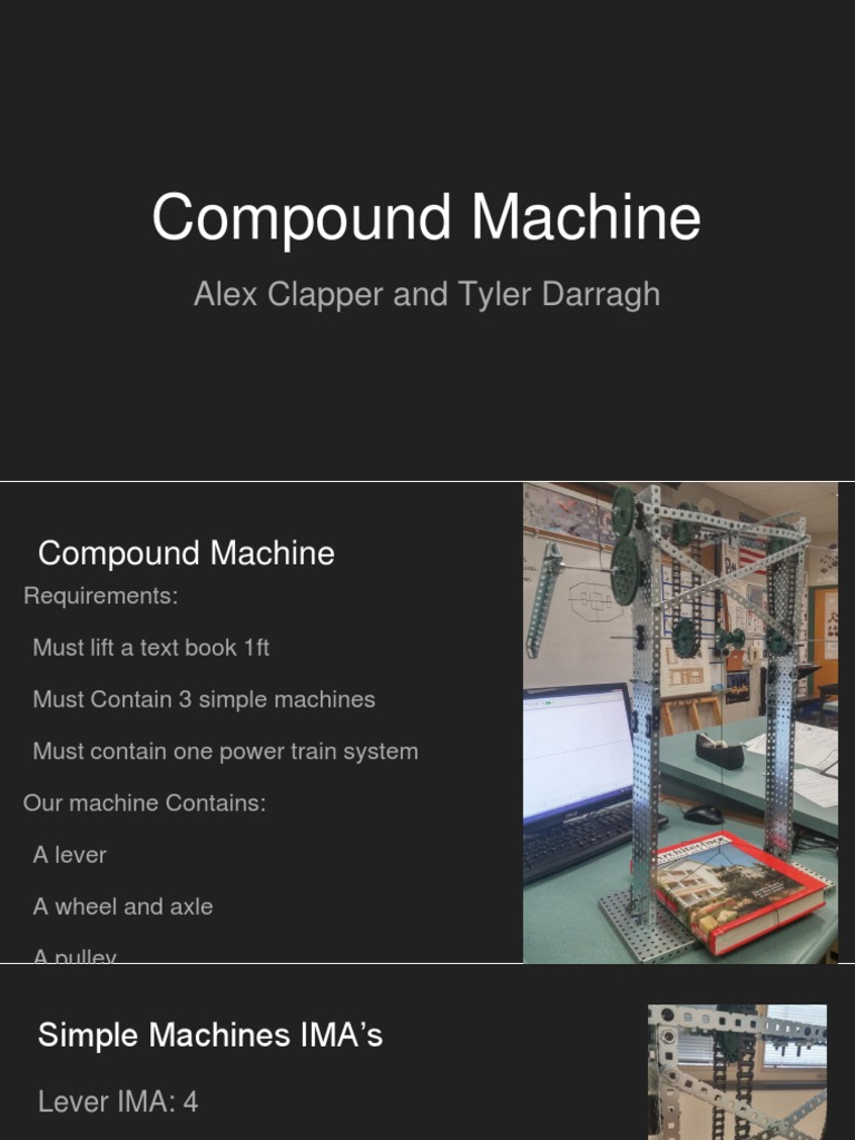Compound Machine Design Analysis | PDF | Machines | Tools