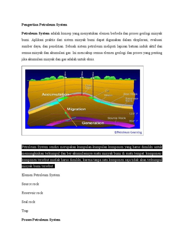 Pengertian Petroleum System | PDF | Ilmu Sosial | Sains & Matematika