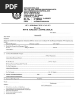 MOT Regis Fee N9 | PDF