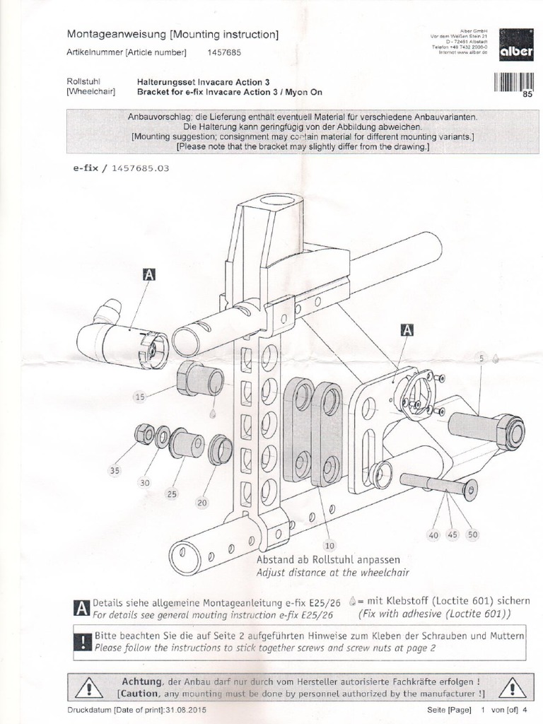 E Fix E25 26 Mounting Brackets Pdf