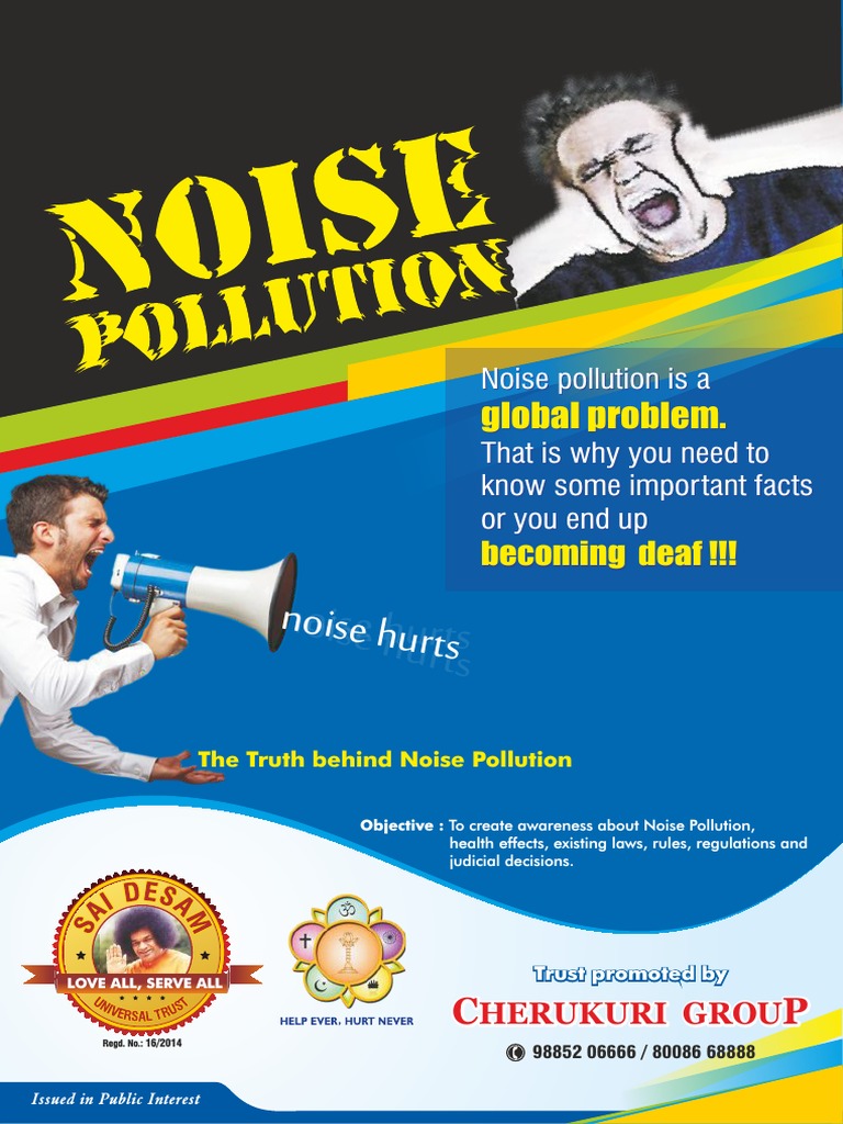 Noise Pollution English Brochure | PDF | Nuisance | Noise