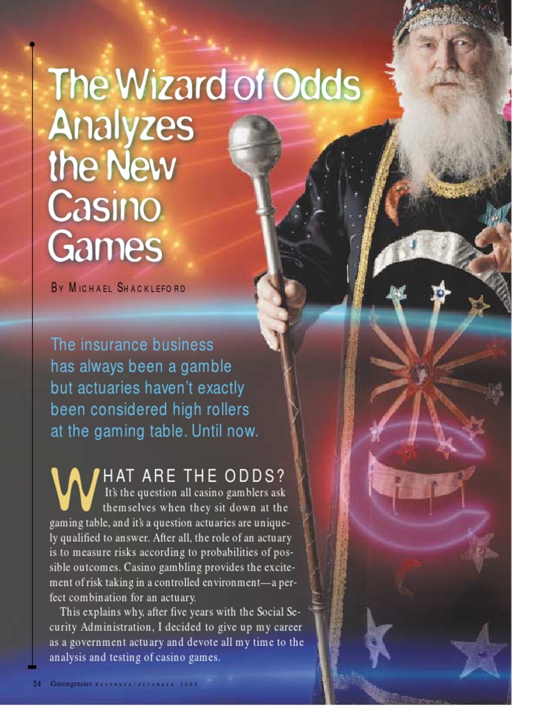 The Wizard of Odds Analyzes The New Casino Games | PDF | Betting In ...