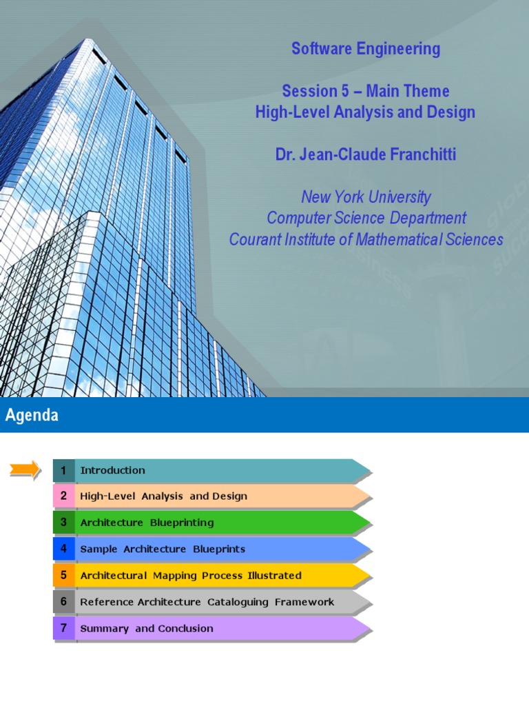 High-Level Software Architecture Design | PDF | Conceptual Model ...