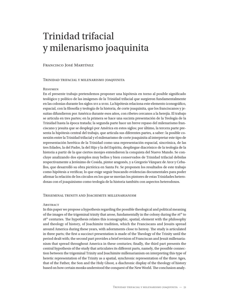 Trifacial Trifornis | PDF | espíritu Santo | Trinidad