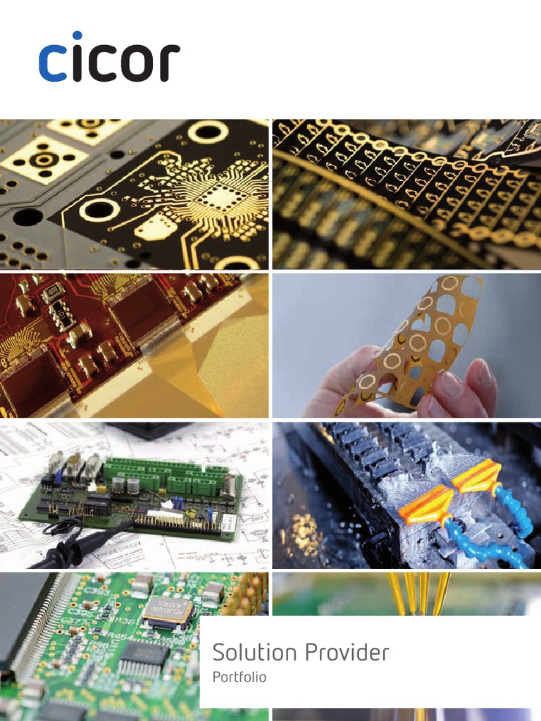 Cicor Portfolio | PDF | Printed Circuit Board | Quality Management