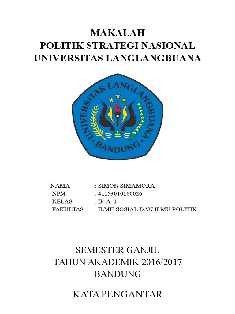 Strategi Nasional | PDF