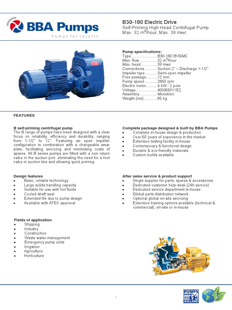 b30-180 BVGMC en 3 2 | PDF | Pump | Mechanical Engineering