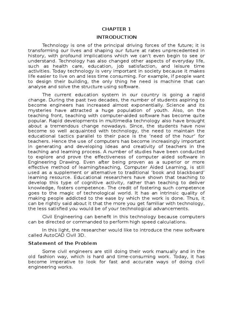 Chapter123 Autocad Civil 3d | PDF | Mental Image | Computer Aided Design