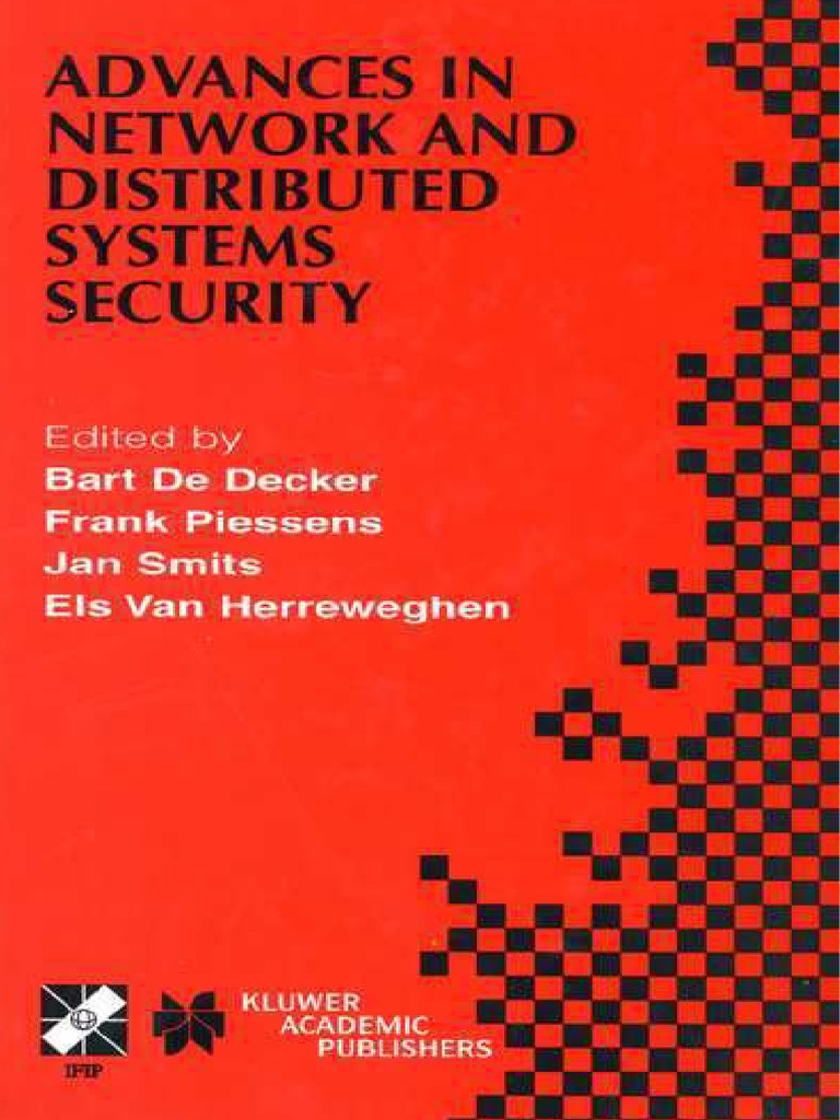 Advances in Network and Distributed Systems Security PDF | PDF ...