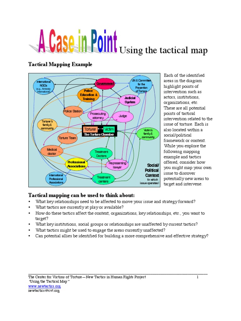 Tactical Mapping for Torture Intervention | PDF | Torture | Human ...