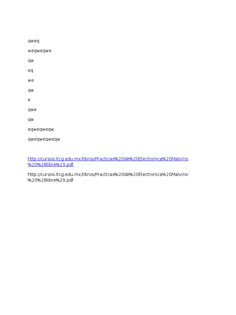 Qweq Weqweqwe QW Eq We QW e Qwe QW Eqweqweqw Qweqweqweqw: (Libre) PDF | PDF