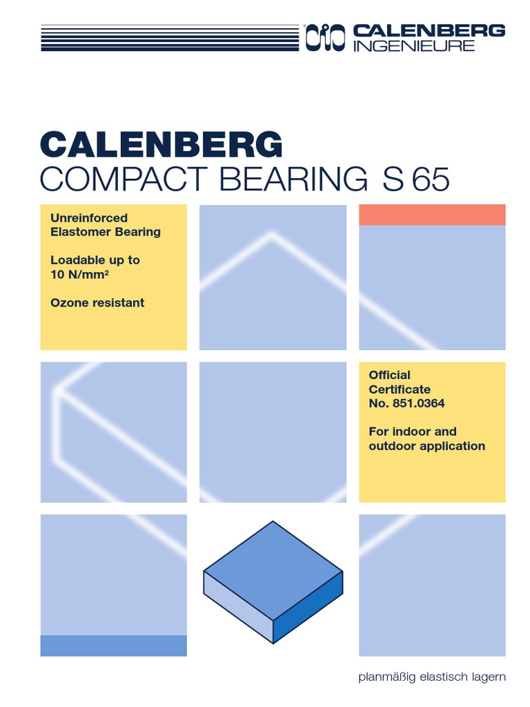 2.CALENBERG Vibration Insulation Bearings Compactlager s65 en | PDF ...