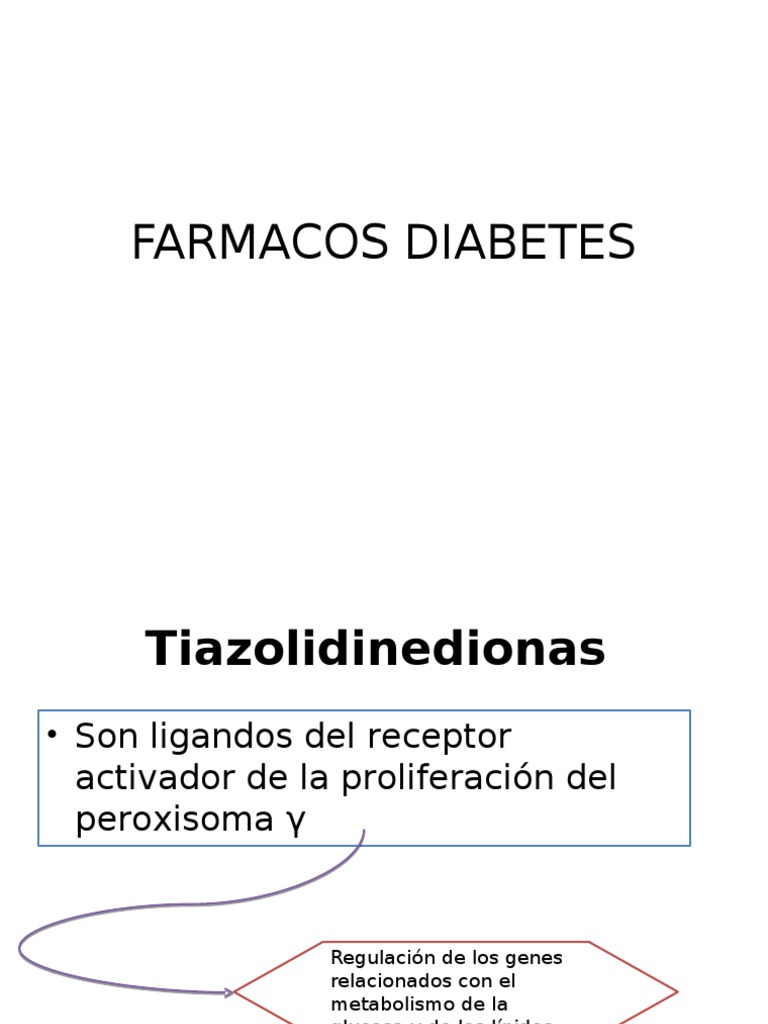 Fármacos para Diabetes Tipo 2 | PDF | Tratamientos médicos | Drogas