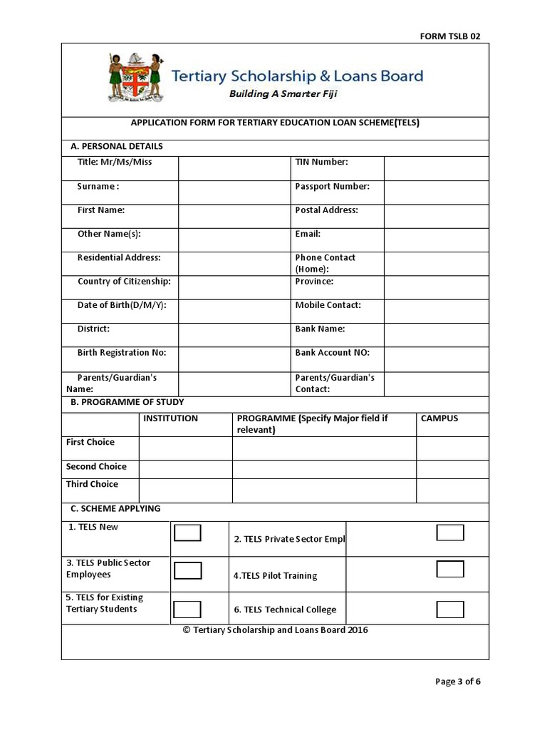 Tels Application PDF | PDF | Tuition Payments | Students