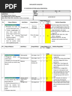 JSA 016 Loading Unloading Material