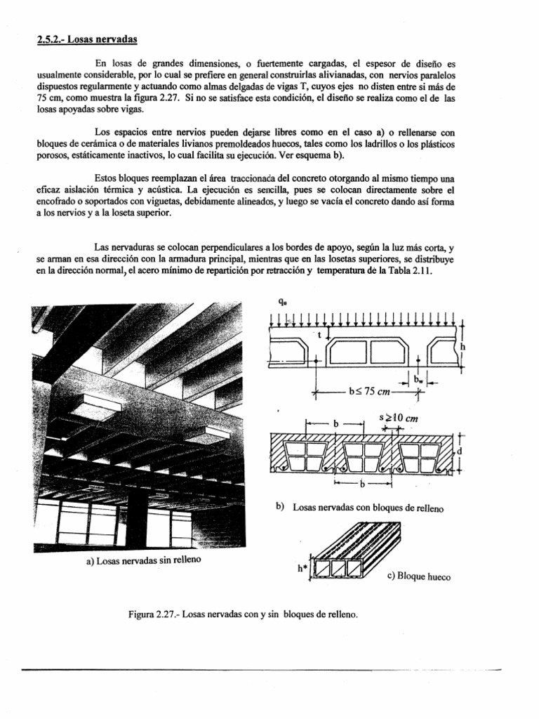 Diseño de Losas Nervadas | PDF