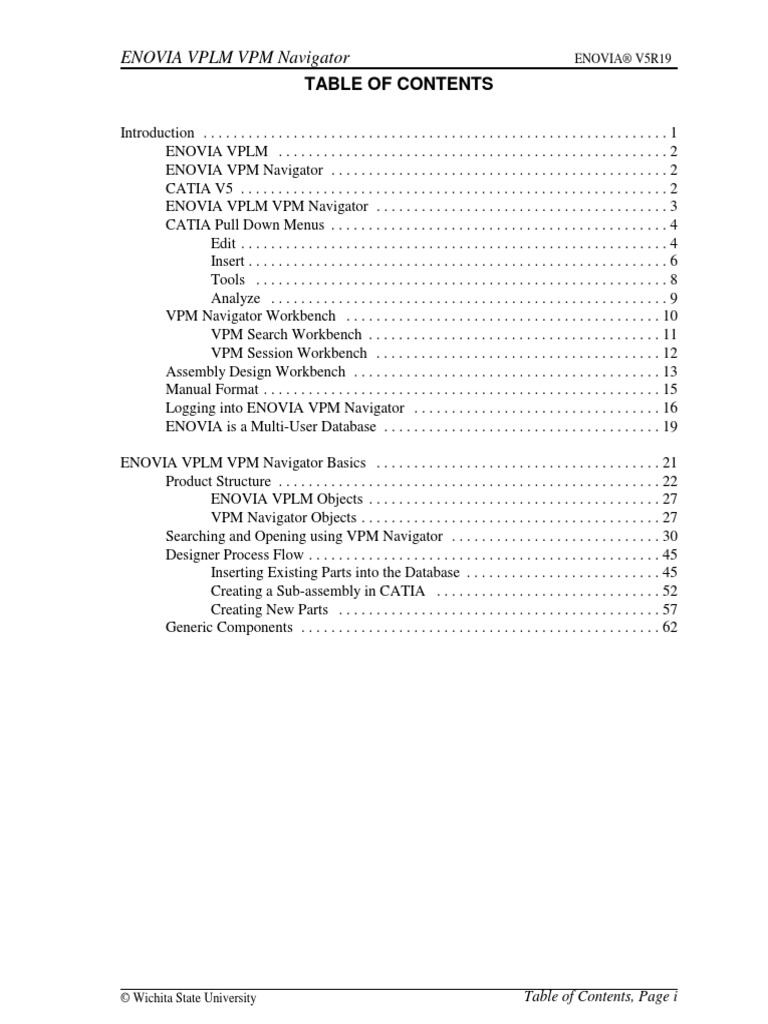 ENOVIA VPLM VPM Navigator PDF | PDF | Icon (Computing) | Databases