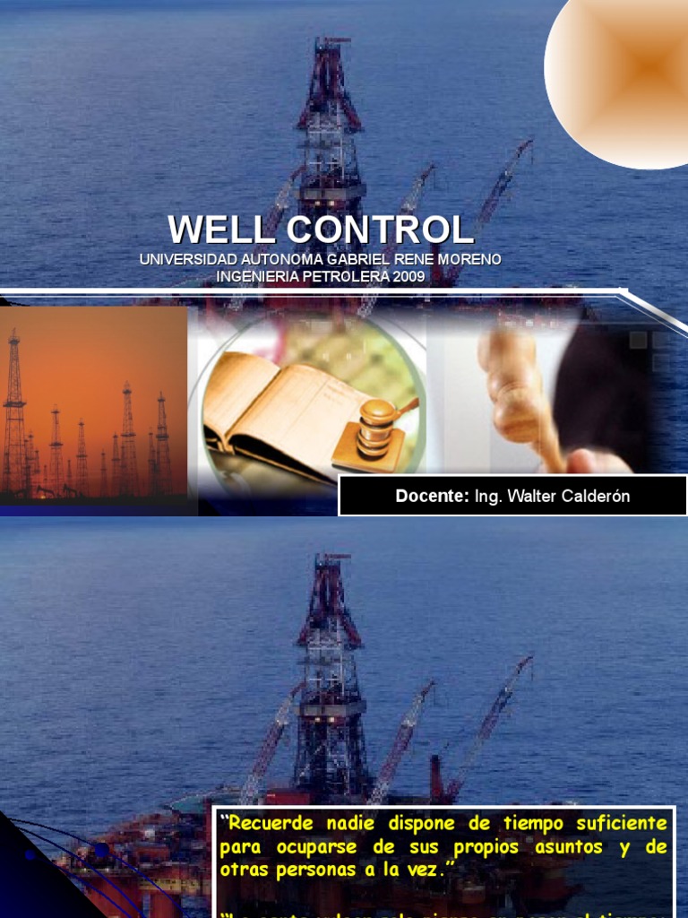 Well Control.. | PDF | Bomba | Presión