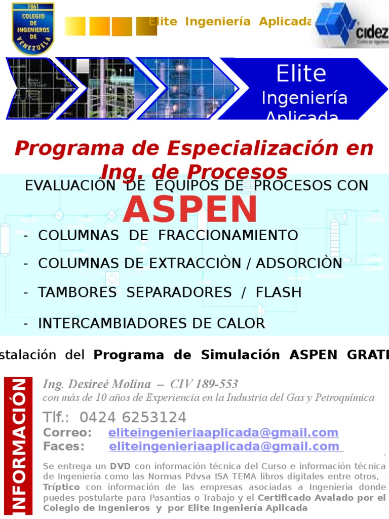 Curso de Especialización en Aspen | PDF