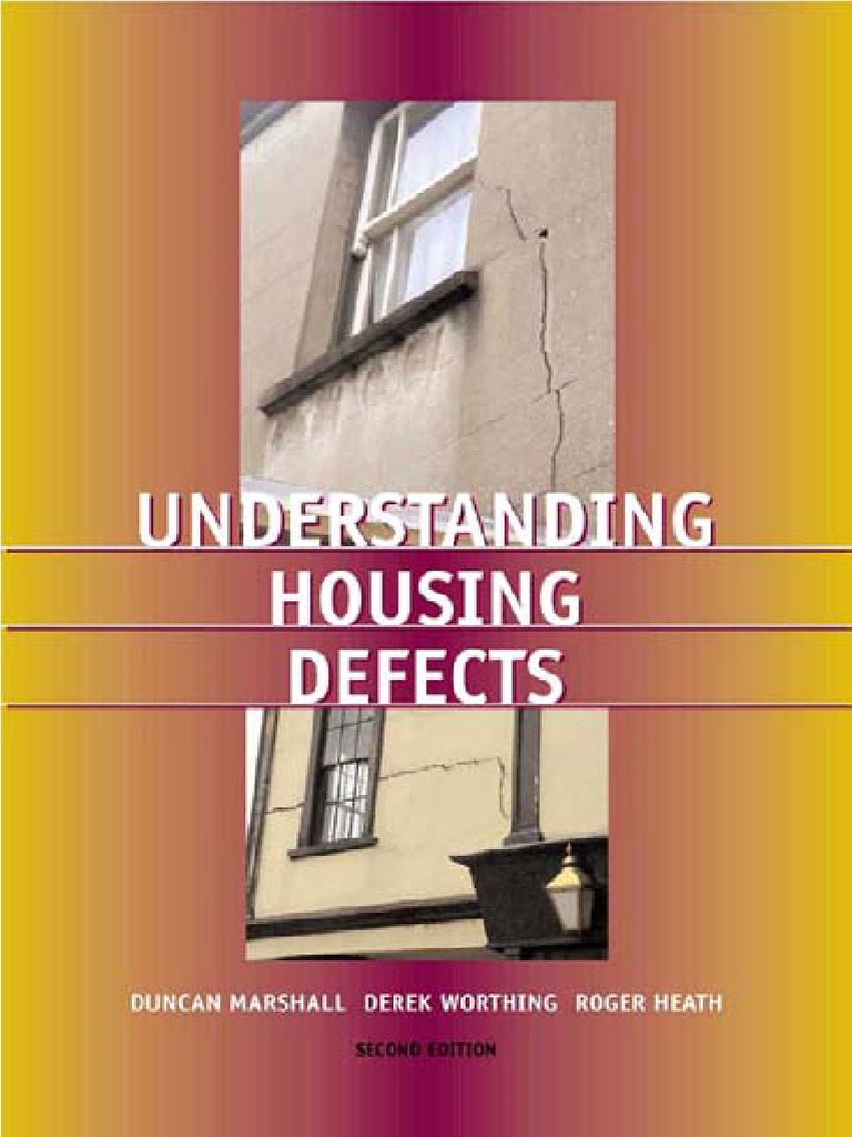 Book Understanding Housing Defects Second Edition PDF | PDF | Home ...