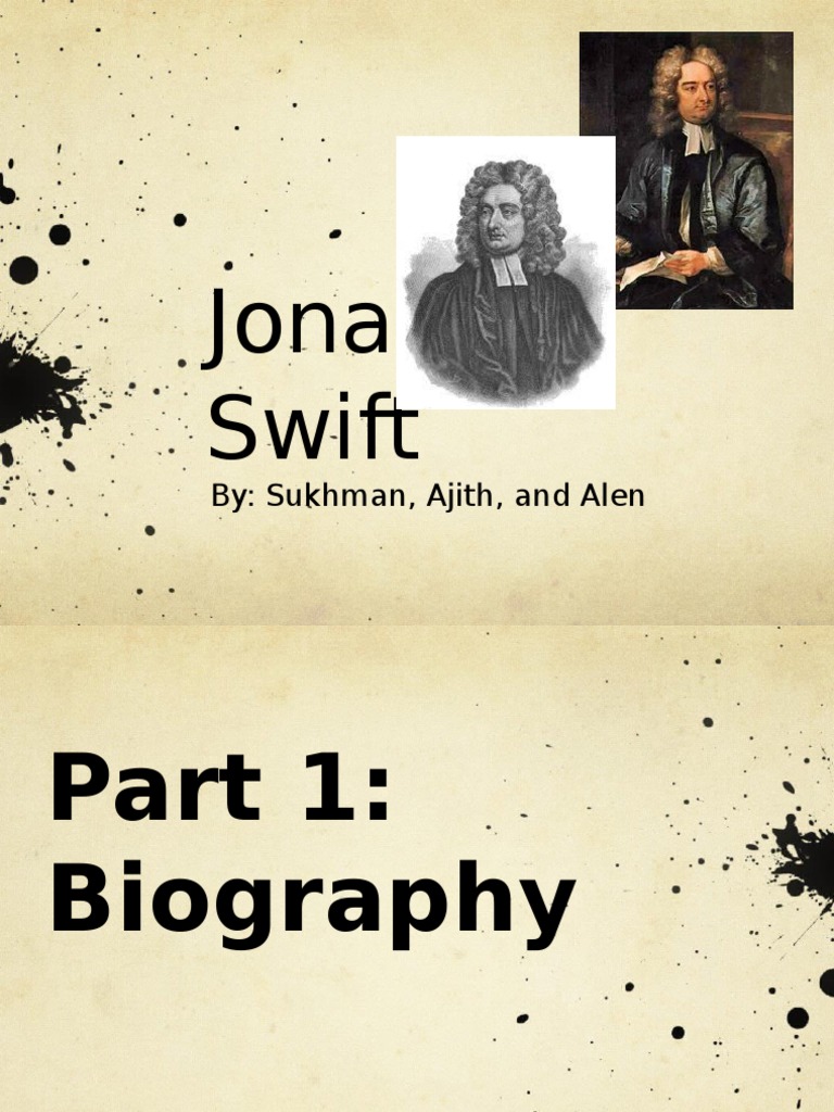 Jonathan Swift | PDF | Jonathan Swift | Poetry