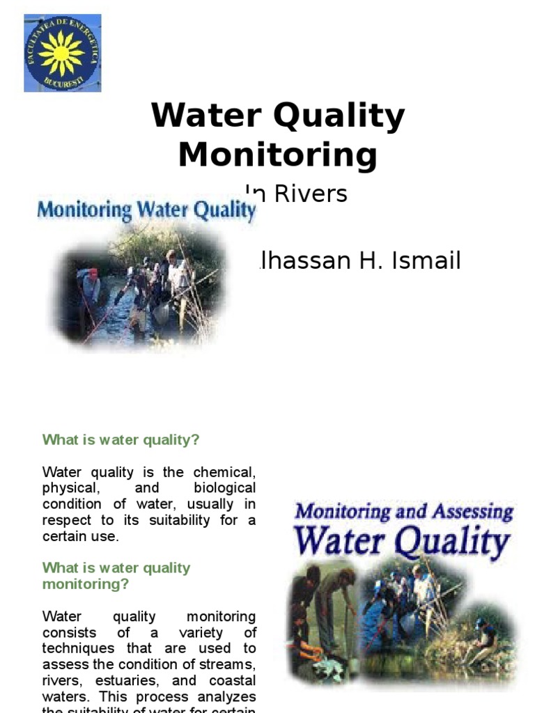 Water Quality Monitoring in Rivers | PDF | Water Quality | Water Resources