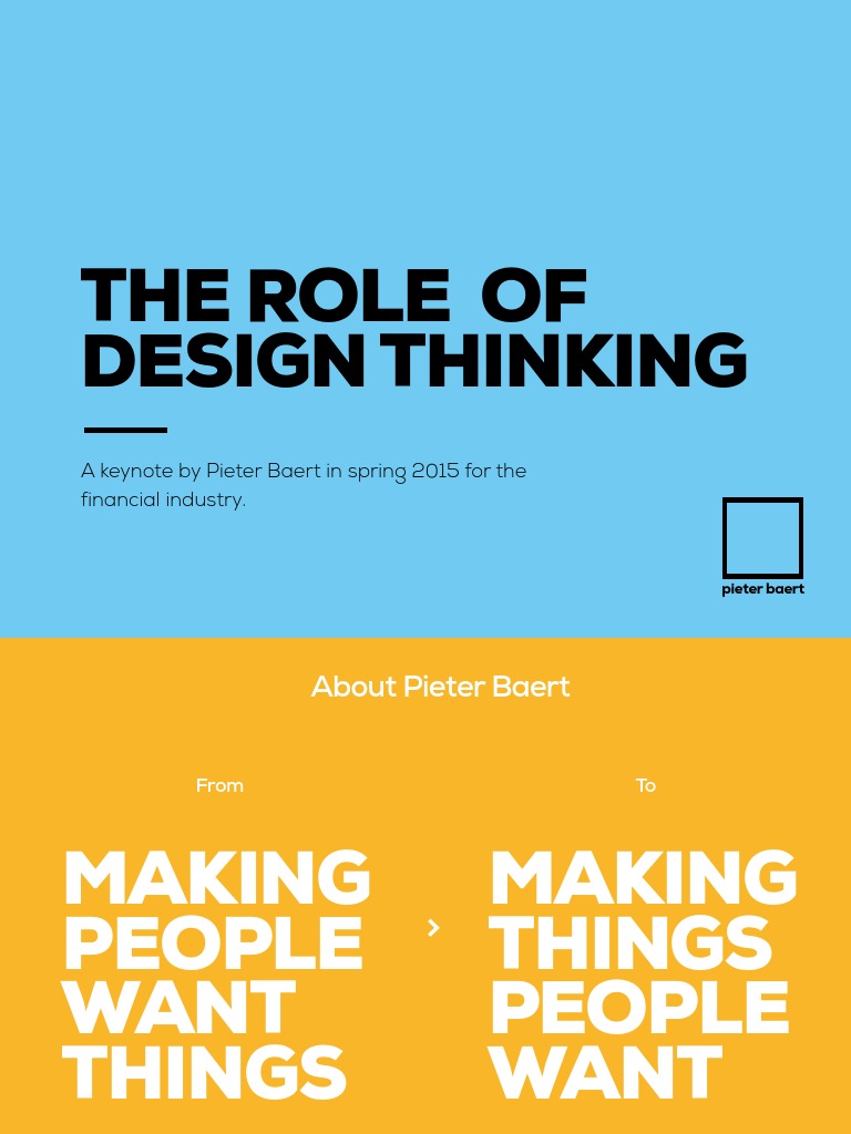 150811pbdesignthinking 150811053102 Lva1 App6892 | PDF | Design ...