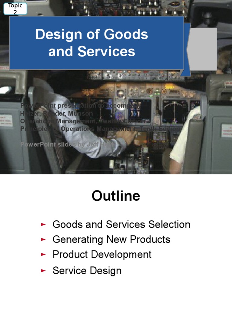 Design of Goods and Services | PDF | New Product Development | Image ...